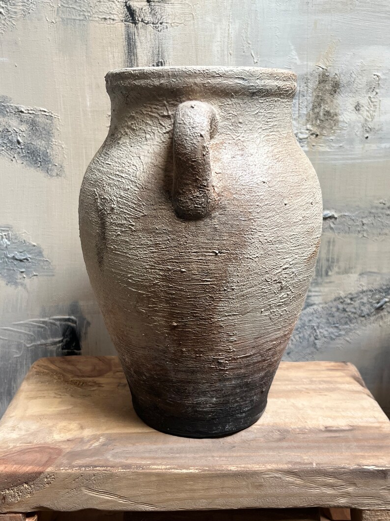 Modern Stone Textured Brownvase - Etsy