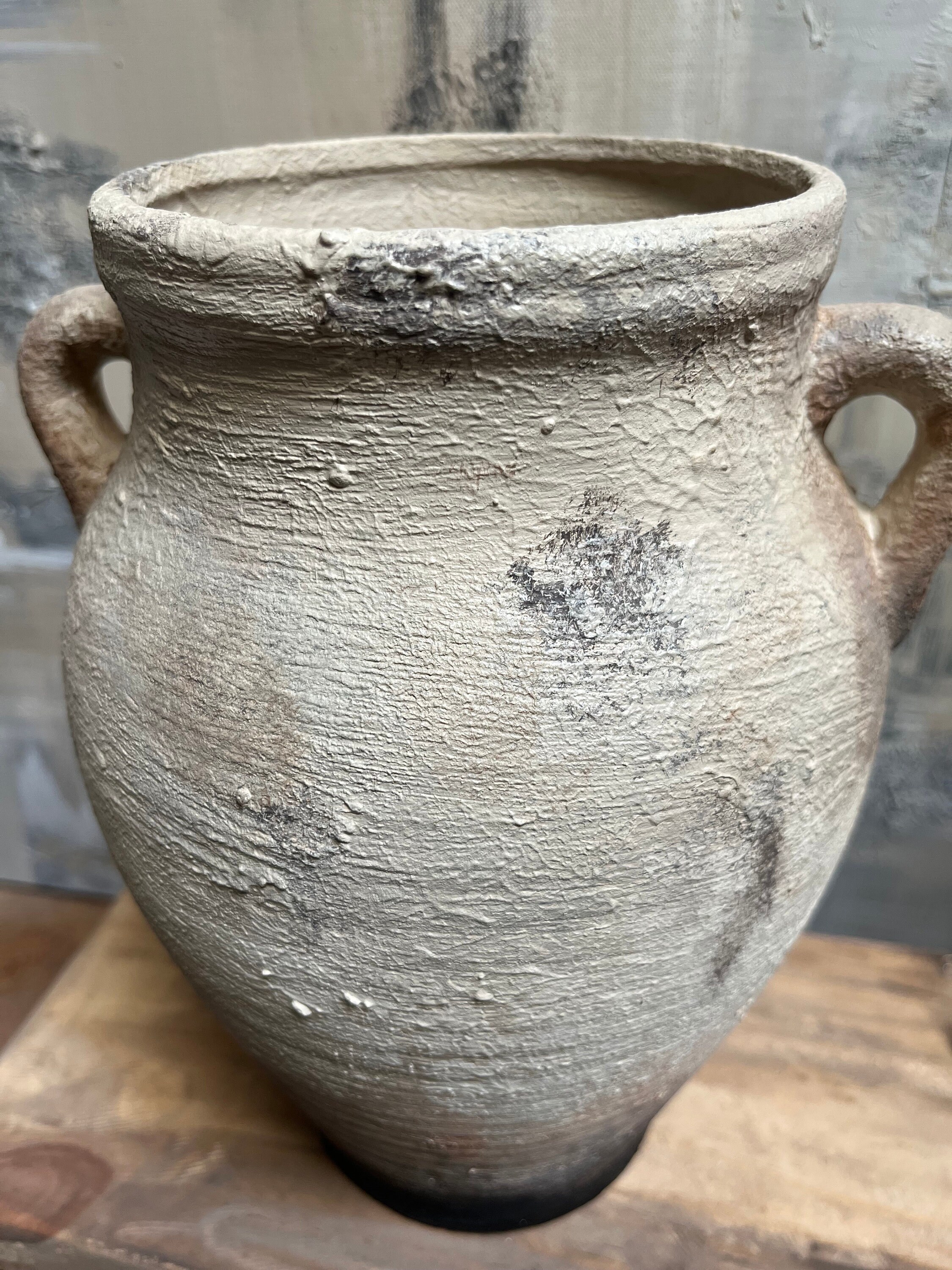 Modern Stone Textured Brownvase - Etsy