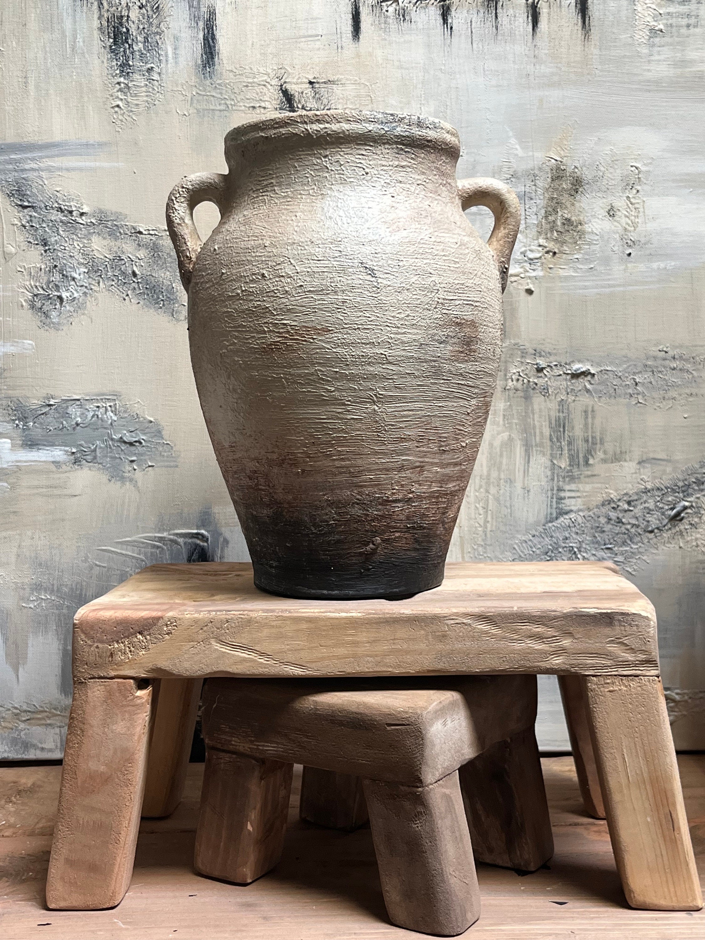 Modern Stone Textured Brownvase - Etsy