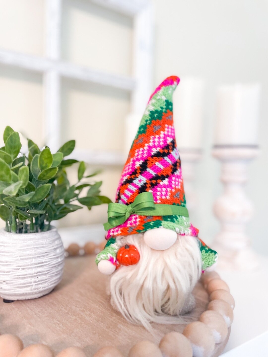 Upcycled Sweater Gnome: Hippy Halloween Decor - Etsy
