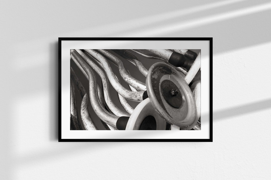 Scottish Highlands Ski Lift Giclée Print: Abstract Wall Art - Etsy