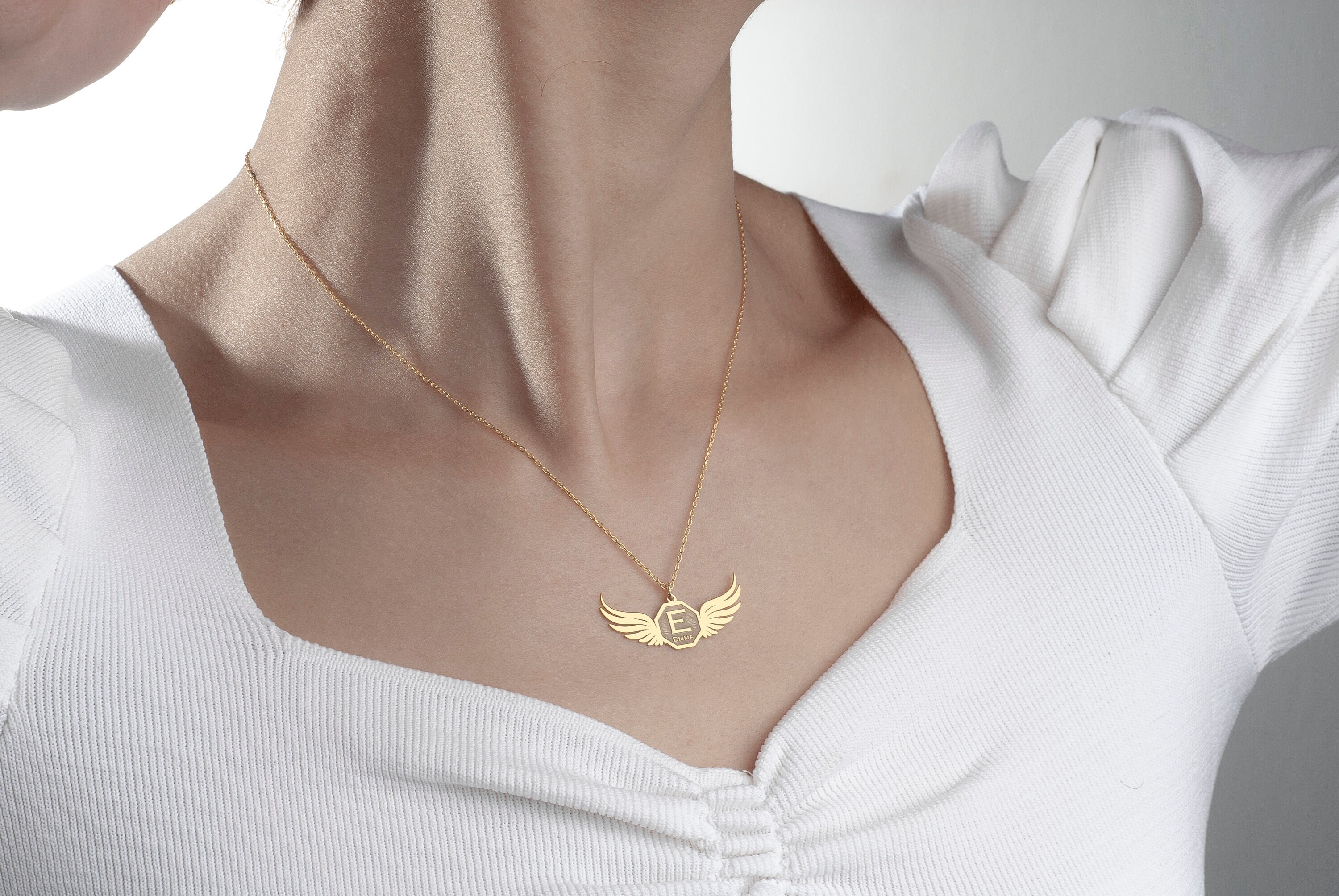 Dainty Memorial Necklace, Memorial Jewelry, Loss of Loved One ...