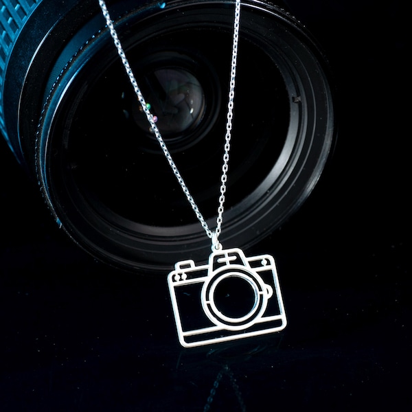 Camera Necklace - Etsy