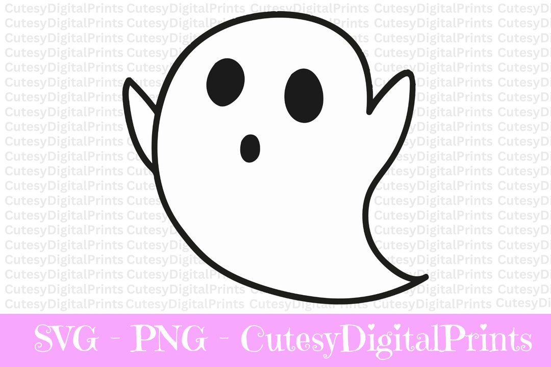 Ghost SVG, Halloween SVG, Simple Ghost Svg, Seasonal SVG, Halloween ...