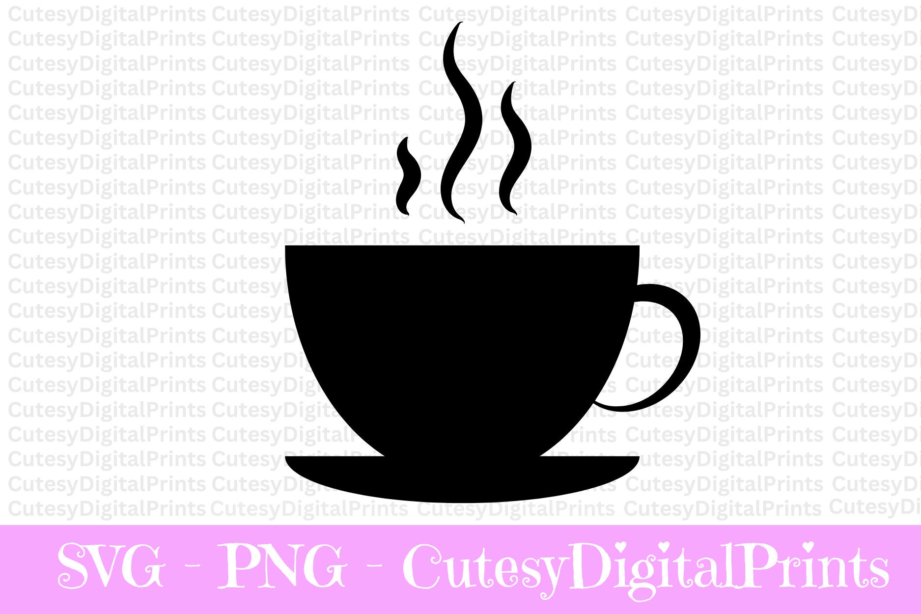 Coffee Mug Svg, Mug With Steam Svg, Coffee Svg, Coffee Svg for Cricut ...