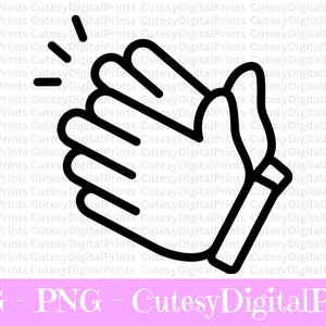 Clapping Hands Svg, Clapping Svg, Hands Svg, Clap Svg, Applaud Svg ...