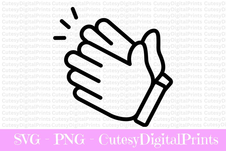 Clapping Hands Svg, Clapping Svg, Hands Svg, Clap Svg, Applaud Svg ...