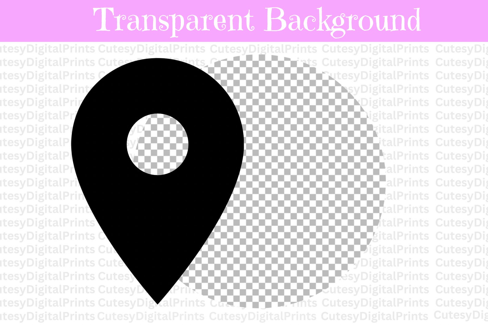 Location Pin SVG Files, Pin SVG Cut Files, Map Point Marker Vector ...