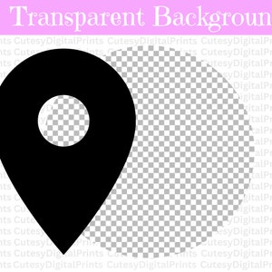 Location Pin SVG Files, Pin SVG Cut Files, Map Point Marker Vector ...