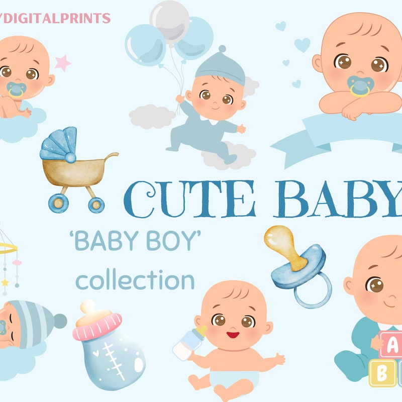 Baby Boy Svg - Etsy