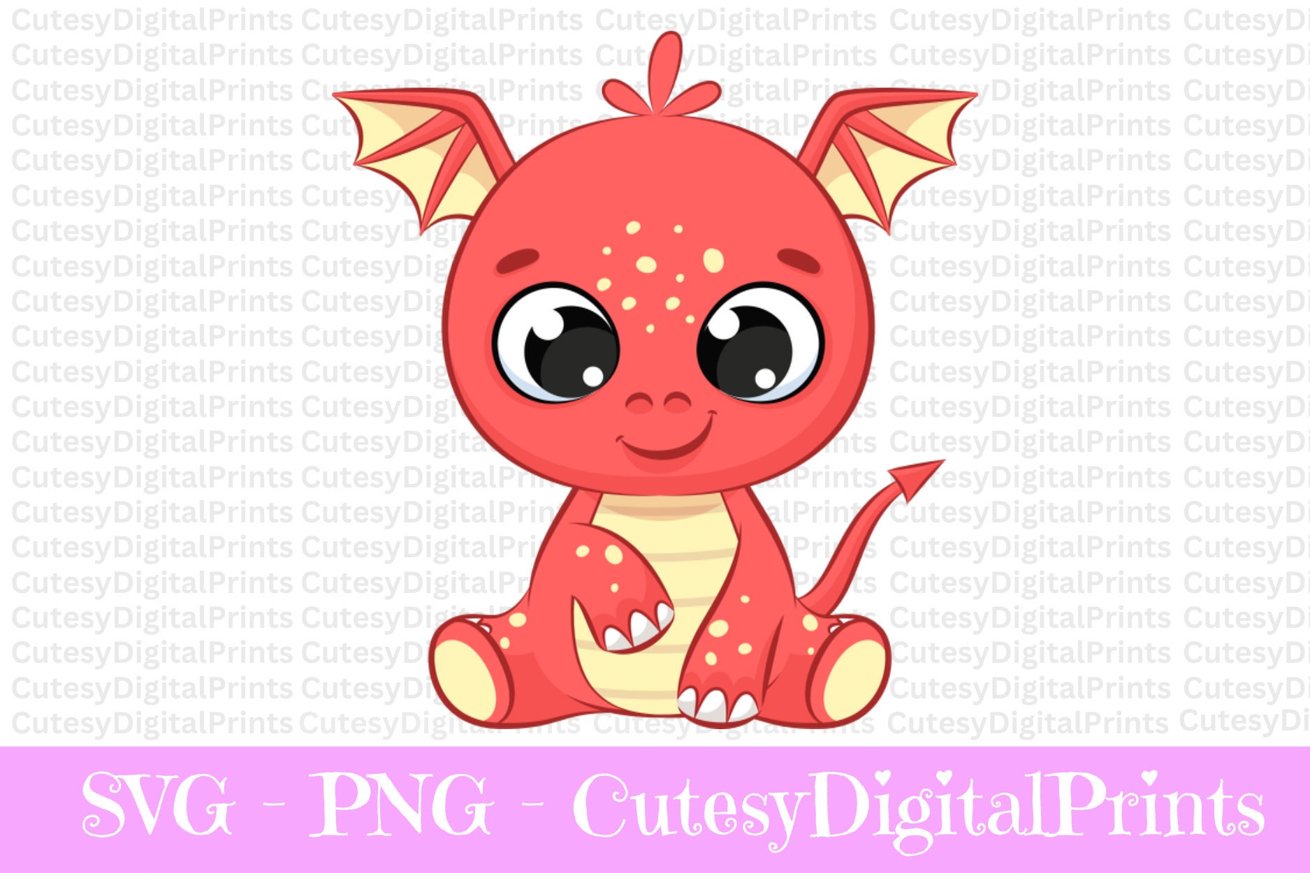Dragon Svg, Cute Dragon Svg, Baby Dragon, SVG, Dragon Silhouette, Baby ...