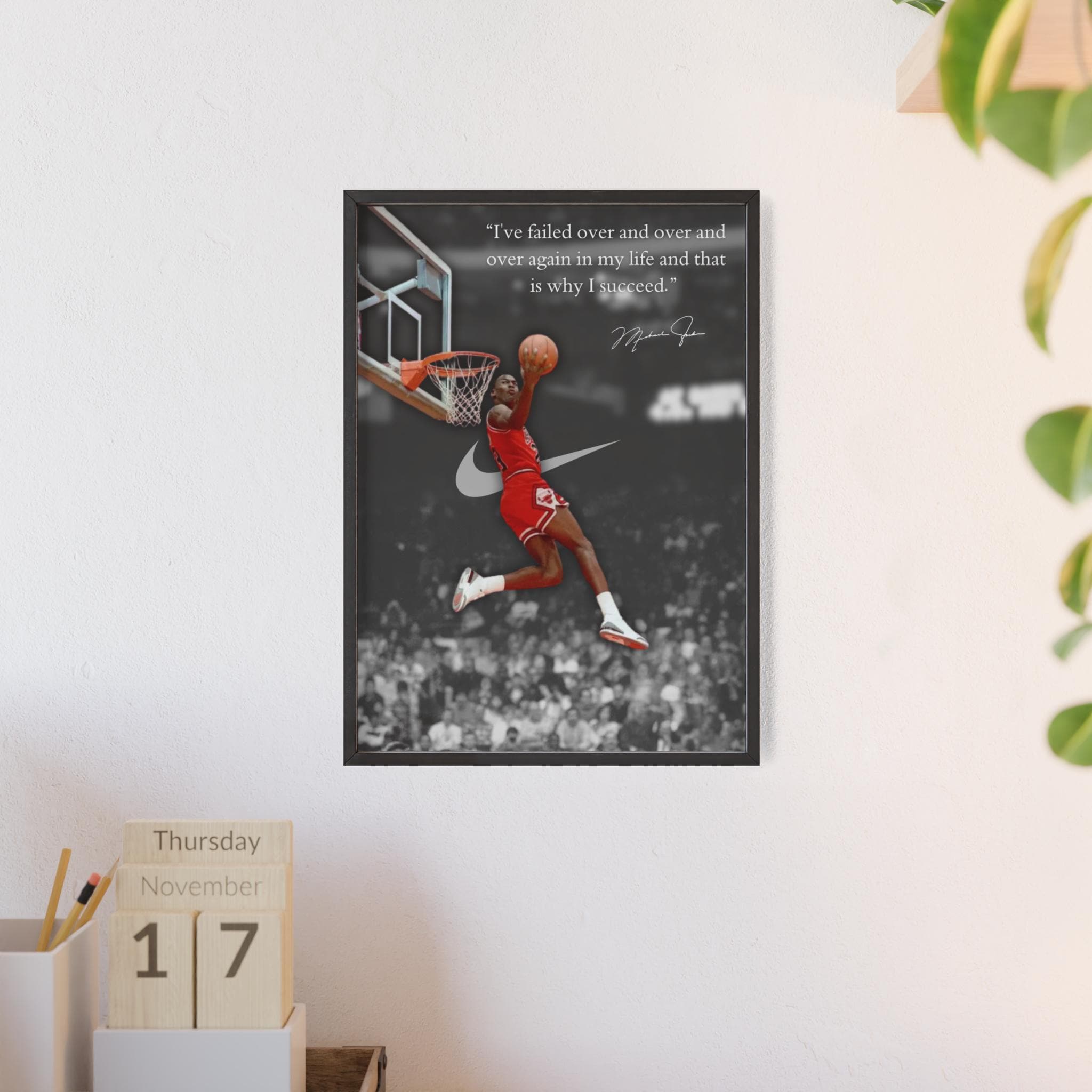 Michael Jordan Poster, Jordan Print, Basketball Poster, Basketball Wall ...