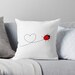 Ladybug Path Heart SVG, Ladybug With Heart SVG, Ladybug Trail Svg ...