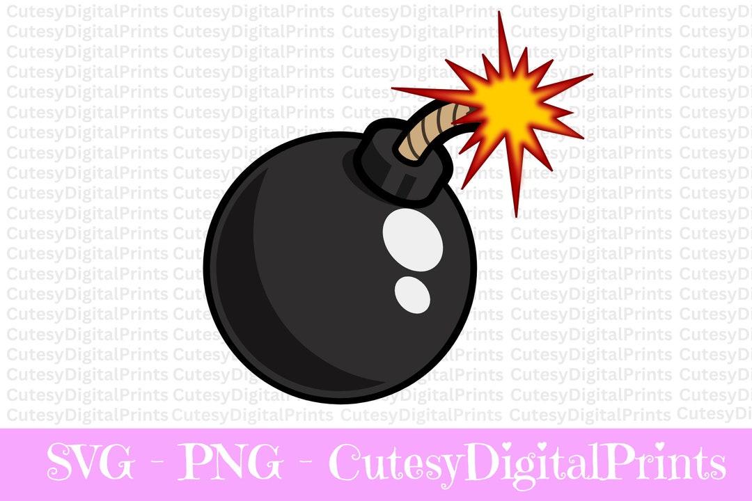 Bomb SVG, Bomb Silhouette, Bomb Png, Military Weapons Svg, Commercial ...
