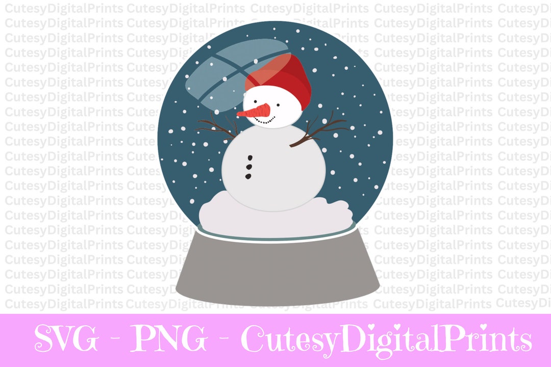 Snow Globe Svg, Christmas Snow Globe Svg, Snow Svg, Winter Svg, Snow ...