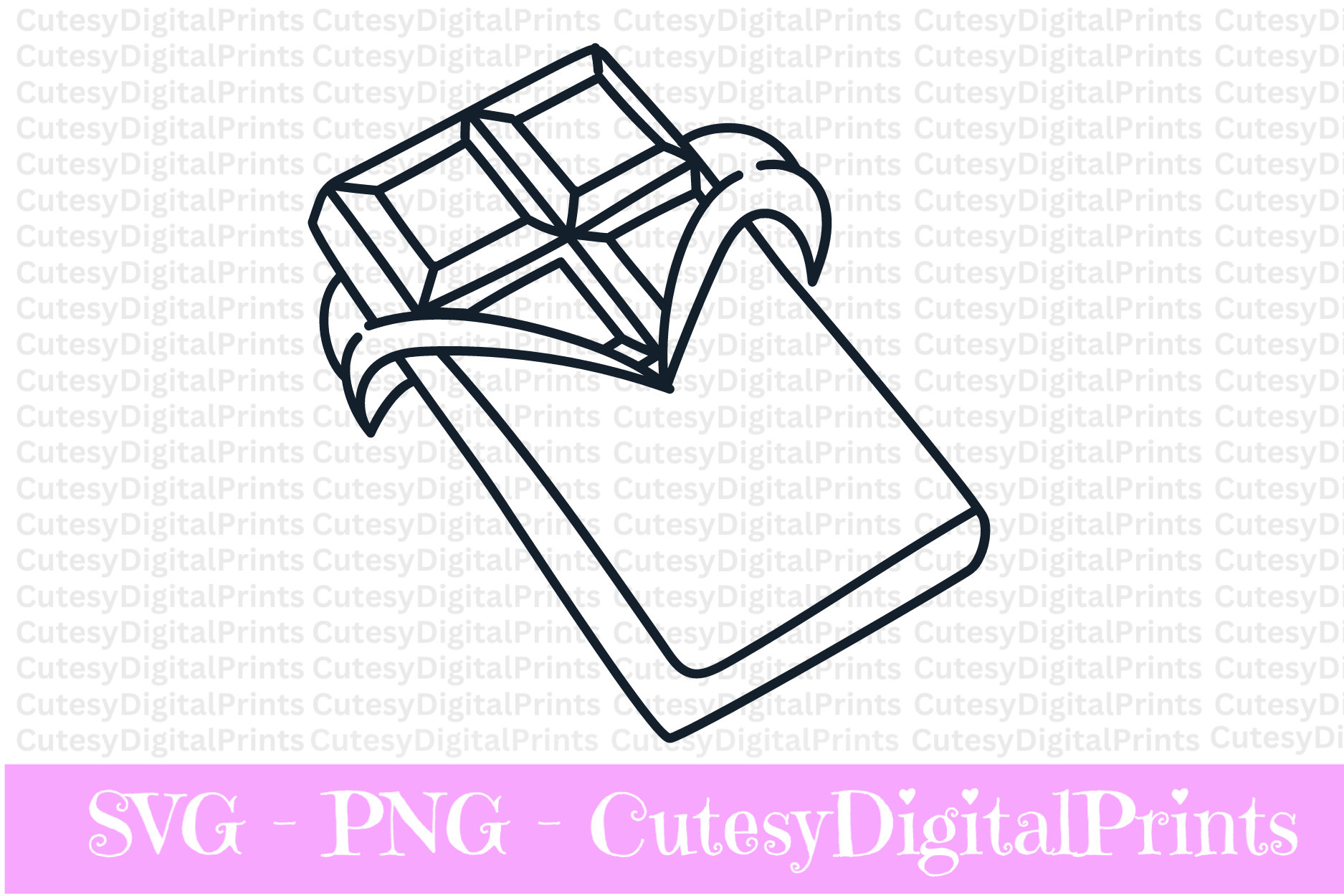 Chocolate Bar SVG, Chocolate Lover Svg, Milk Chocolate SVG, Candy Svg ...