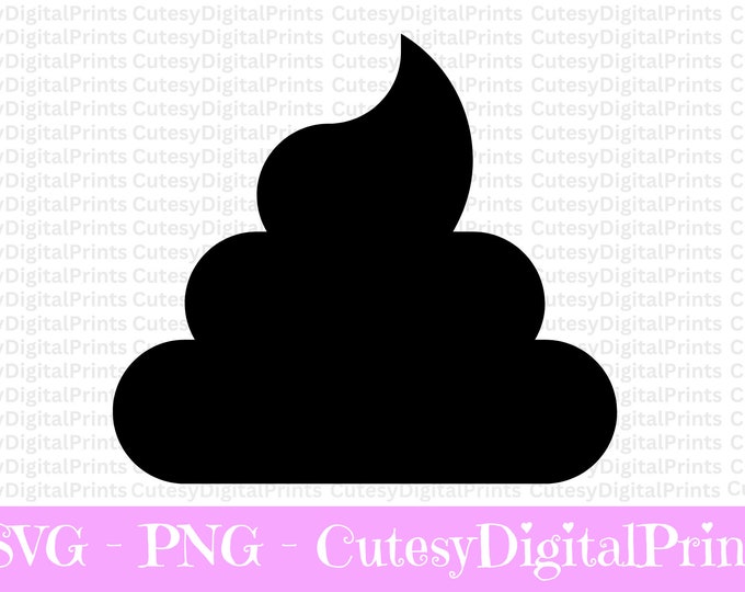 Poop SVG, Poop Icon Svg, Poop Clipart, Smiling Poop, Smiling Poop Svg ...