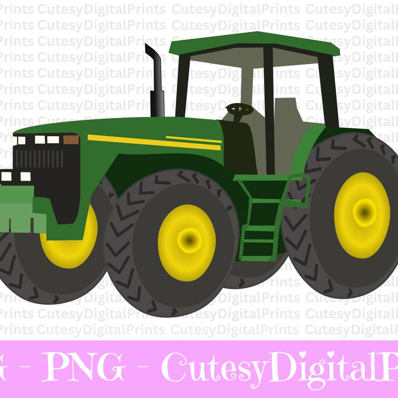 Tractor Green - Etsy