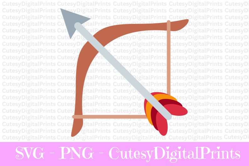Archery Svg, Bow and Arrow Svg, Target Svg, Archery Vector, Archery ...