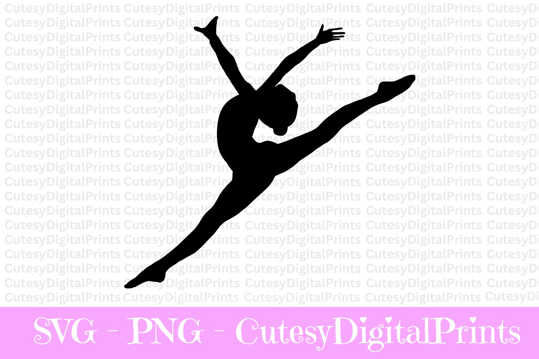 Ballerina Svg, Dancer Svg, Dancer Sillhouette, Ballerina Cut File ...