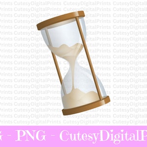 Hour Glass SVG, Sand Time Svg, Clipart, Time Counter Svg, Sand Clock ...