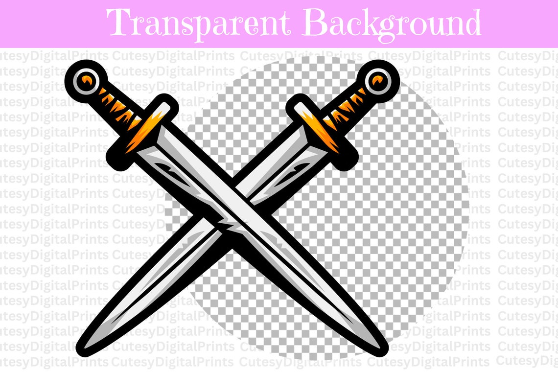 Crossed Swords Svg, Swords Svg, Sword Svg, Weapon Svg, Knight Svg ...