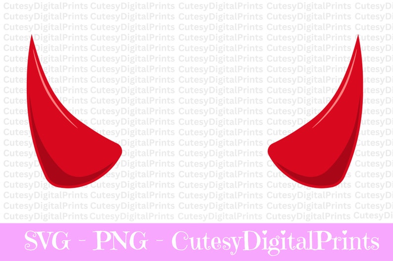 Horns Svg, Horn Png, Clipart Horns, Demon Horns Svg, Devil Horns Svg ...