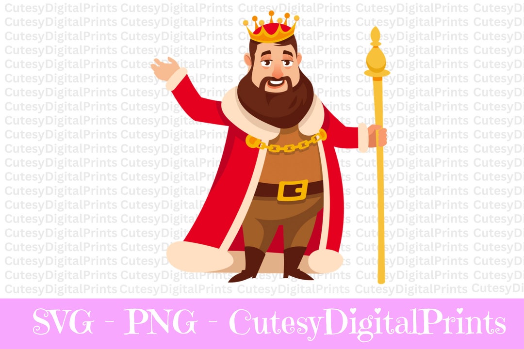 King Svg, King Png, King Files for Cricuit, Royal Svg, Royal Png ...