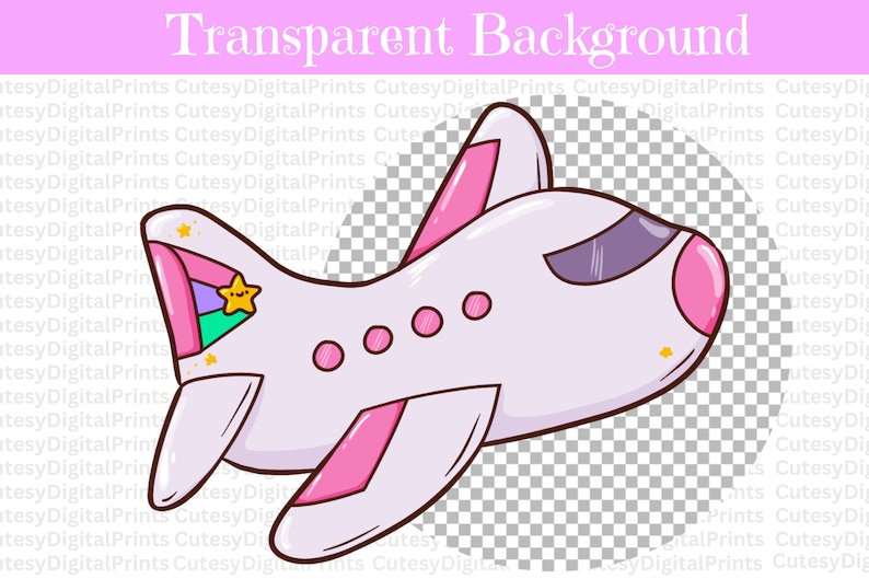 Pink Airplane Svg, Airplane Cut Files, Unicorn Airplane Vector Files ...