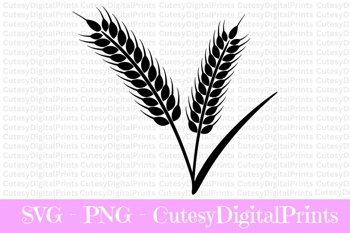 Wheat Svg, Farm Svg, Farmer Svg, Wheat Grass Svg, Flour Svg, Wheat ...