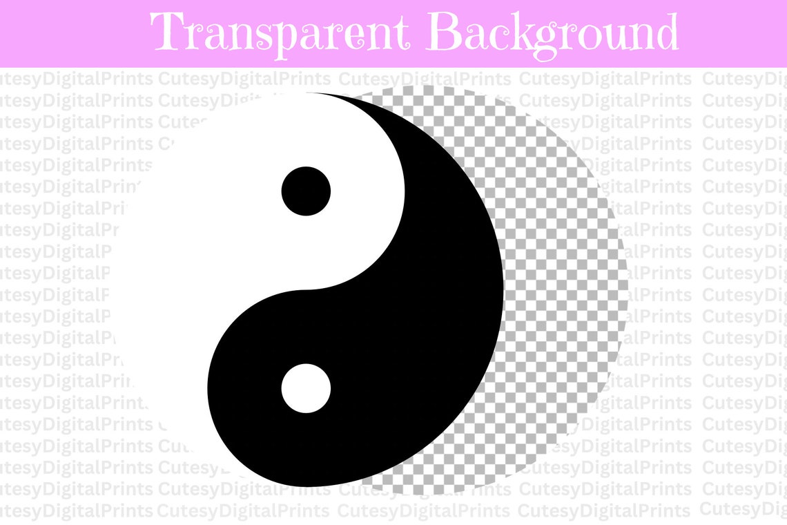 Yin and Yang SVG Files, Yin-yang Cut Files, Yin and Yang Vector Files ...