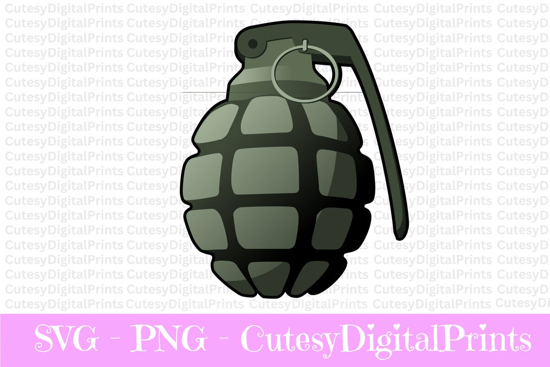 Grenade Svg, Hand Grenade Svg, Grenade Cut File, Military Svg, Army Svg ...