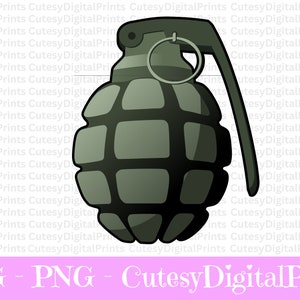 Grenade Svg, Hand Grenade Svg, Grenade Cut File, Military Svg, Army Svg ...
