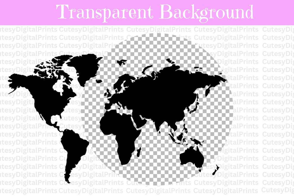 World Map SVG World SVG Travel SVG World Map Clipart Globe - Etsy