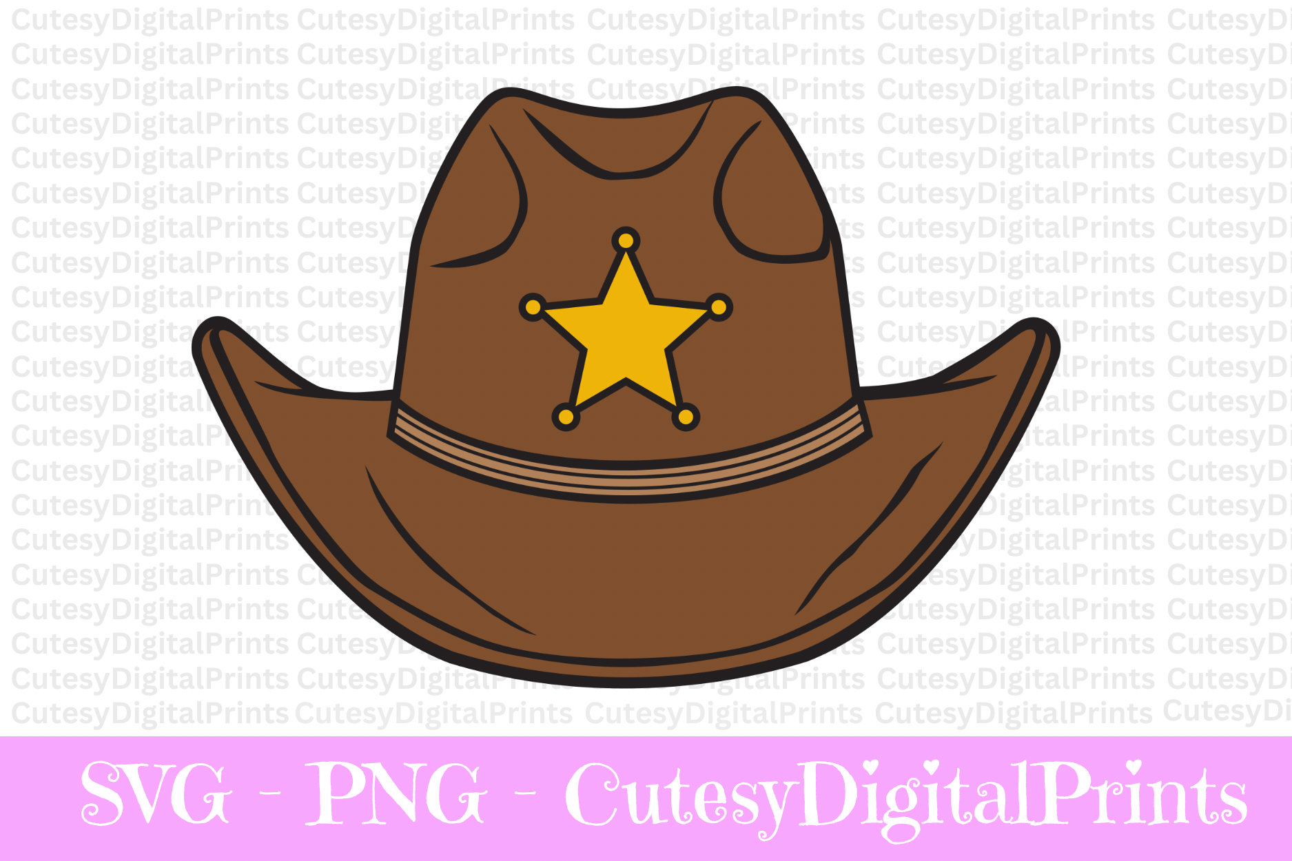 Cowboy Hat SVG, Cowboy SVG, Cowgirl Hat Svg, Western Svg, Cowboy Hat ...