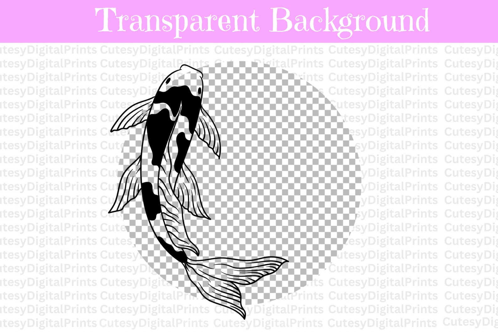 Koi Fish Svg, Koi Fish Png, Koi Png, Koi Fish Clipart, Koi Vector, Koi ...