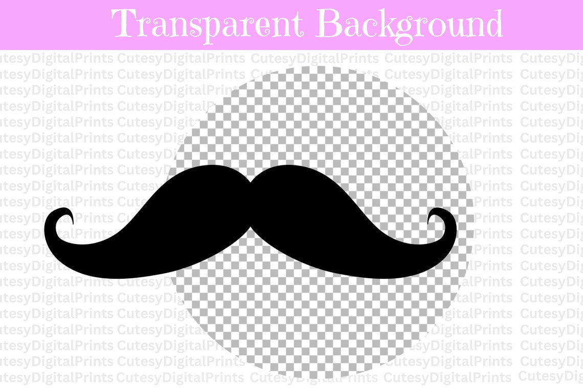 Mustache Svg, Mustache Clipart, Moustache Svg File, Mustache Vector ...
