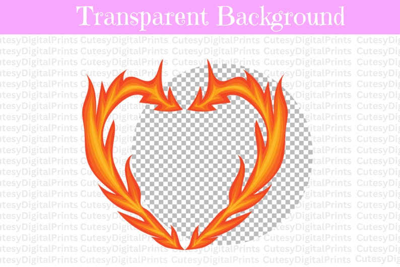 Flaming Heart Svg, Heart on Fire Svg, Heart Flame Svg, Fire Svg, Heart ...
