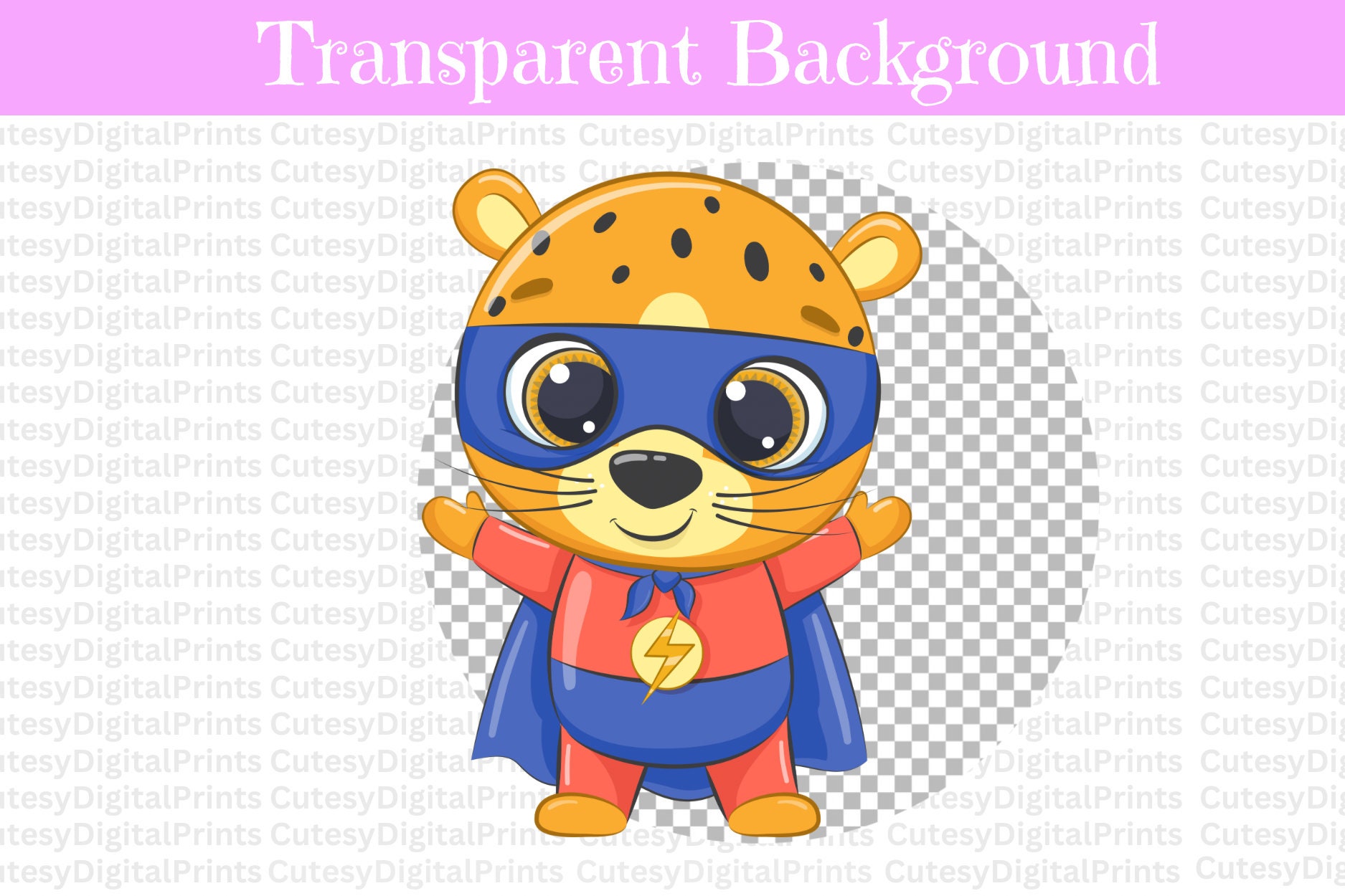 Leopard Superhero Svg, Animal Superhero Clipart, Superhero Cat Svg ...