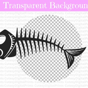 Skeleton Fish Svg, Dead Fish Svg, Fish Svg, Skeleton Svg, Skeleton Fish ...