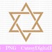Star of David Svg, Jewish Svg, Jewish Sign Clipart, Jewish Religious ...
