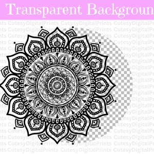 Mandala Svg, Mandala Outline, Mandala for Cricut, Mandala Clipart, Ma ...