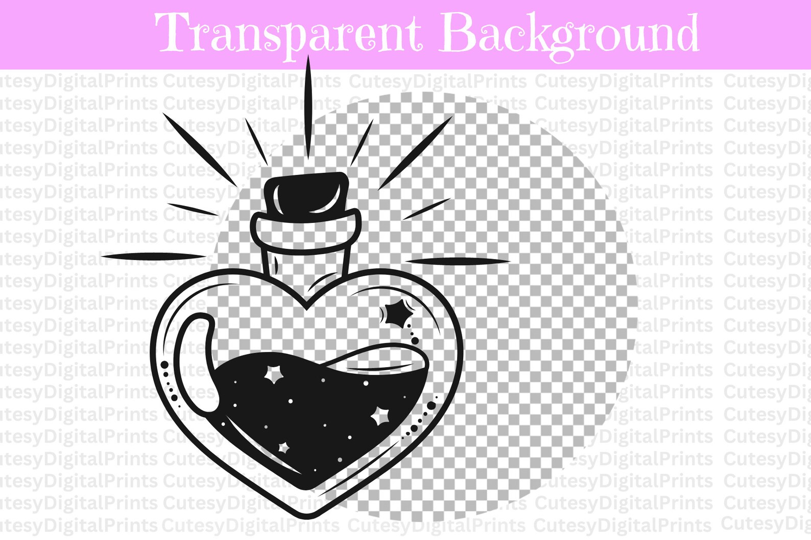 Heart Potion Svg, Love Potion Svg, Potion Svg, Heart Potion for ...