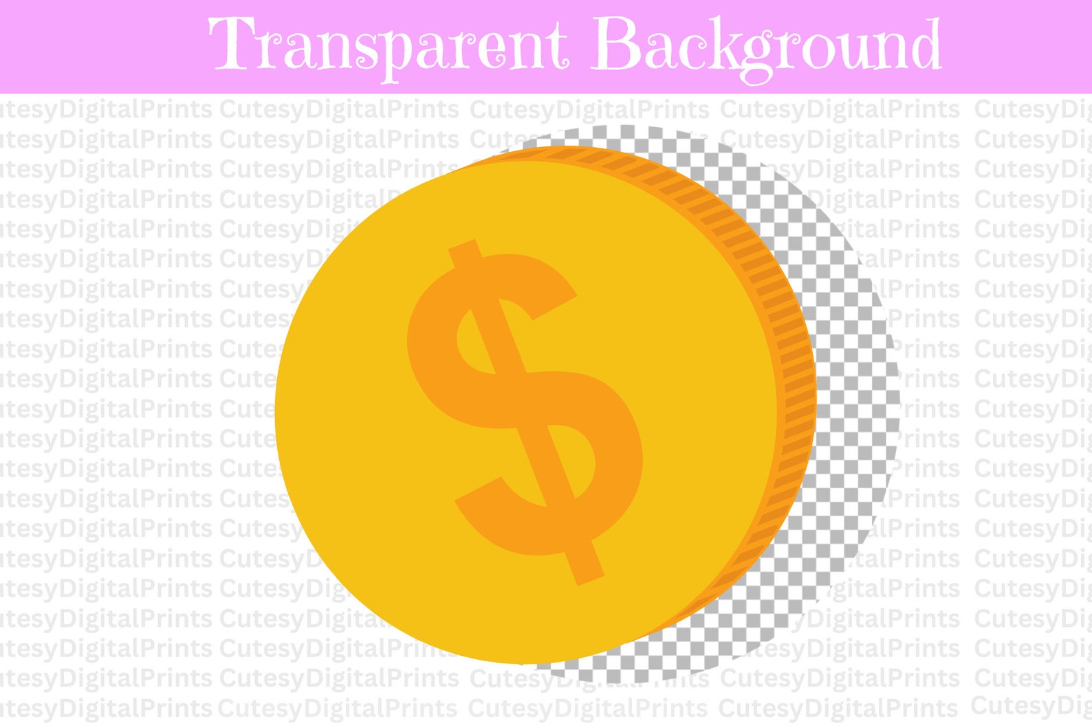 Gold Coin SVG, Coin Svg, Dollar Sign, Bank, Treasure, Rich, Golden ...