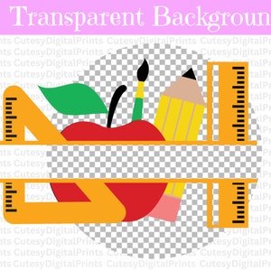 Teacher Split Monogram SVG, Teacher Gift Svg, Teacher Svg, Back to ...