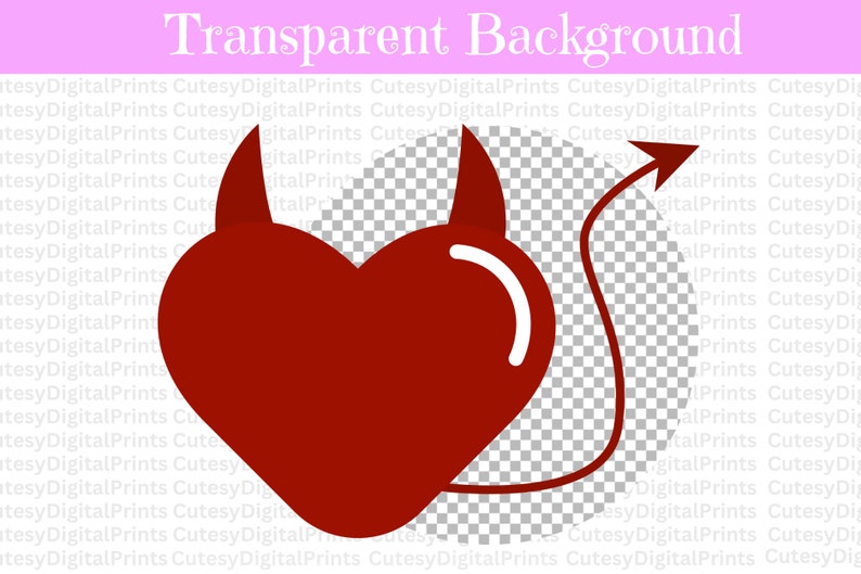 Devil Heart Svg Devil Svg Heart Svg Love Svg Files for - Etsy