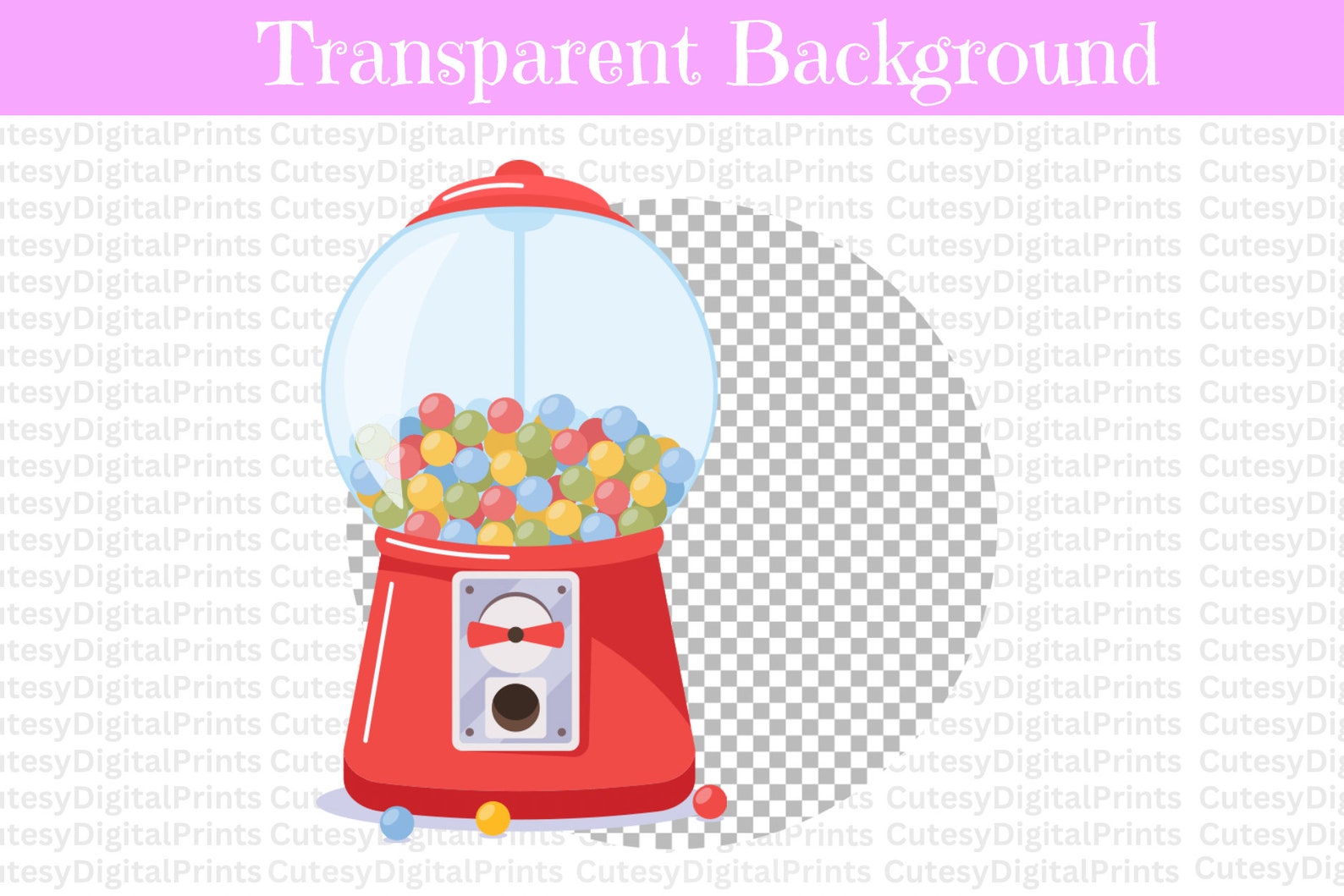 Gumball Machine SVG, Gumball Clipart, Vector Gumball, Clipart Gumball ...