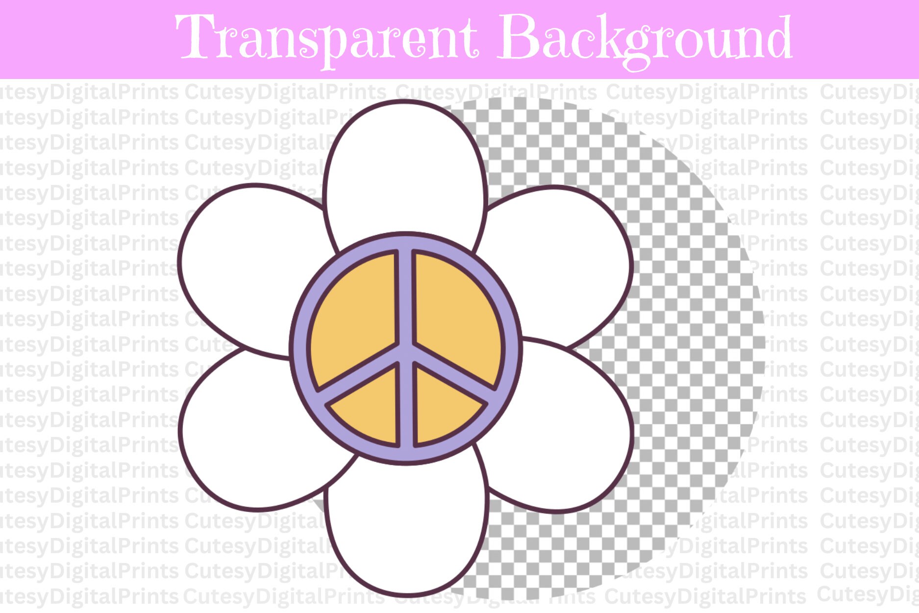 Flower Peace Sign Svg, Peace Svg, Sunflower Svg, Flower Peace Sign ...