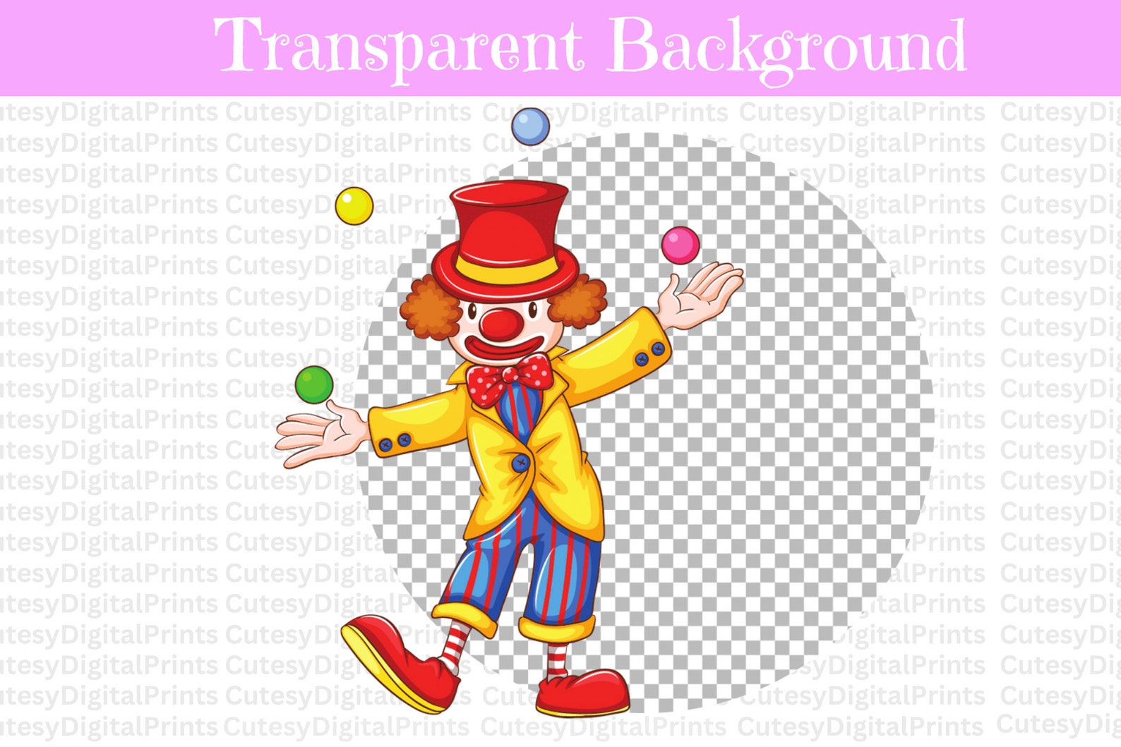Cute Clown Svg, Circuis Clown Svg, Cute Clown Svg, Clown Vector, Clown ...