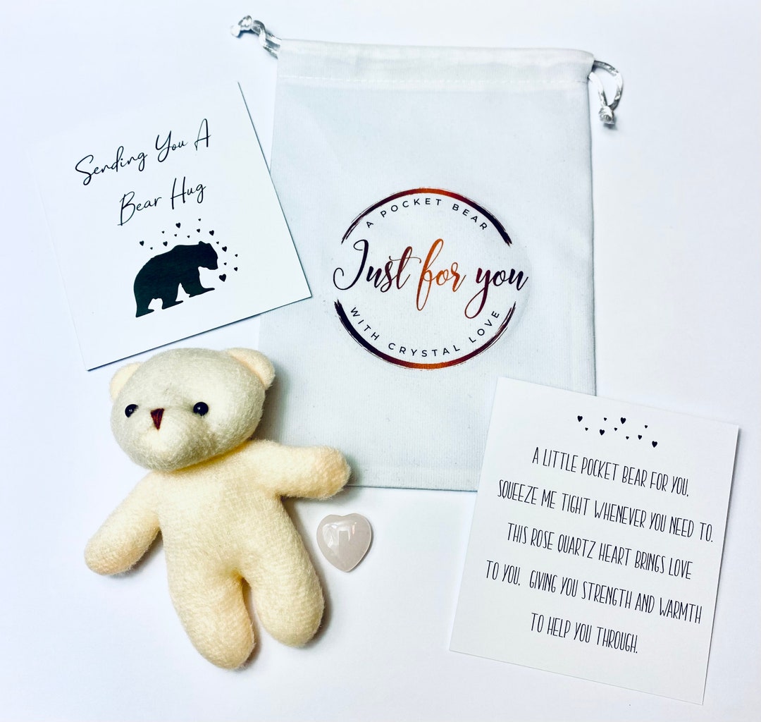 Send a Hug - Pocket Bear Hug - Post a Hug - Thinking of You Gift ...